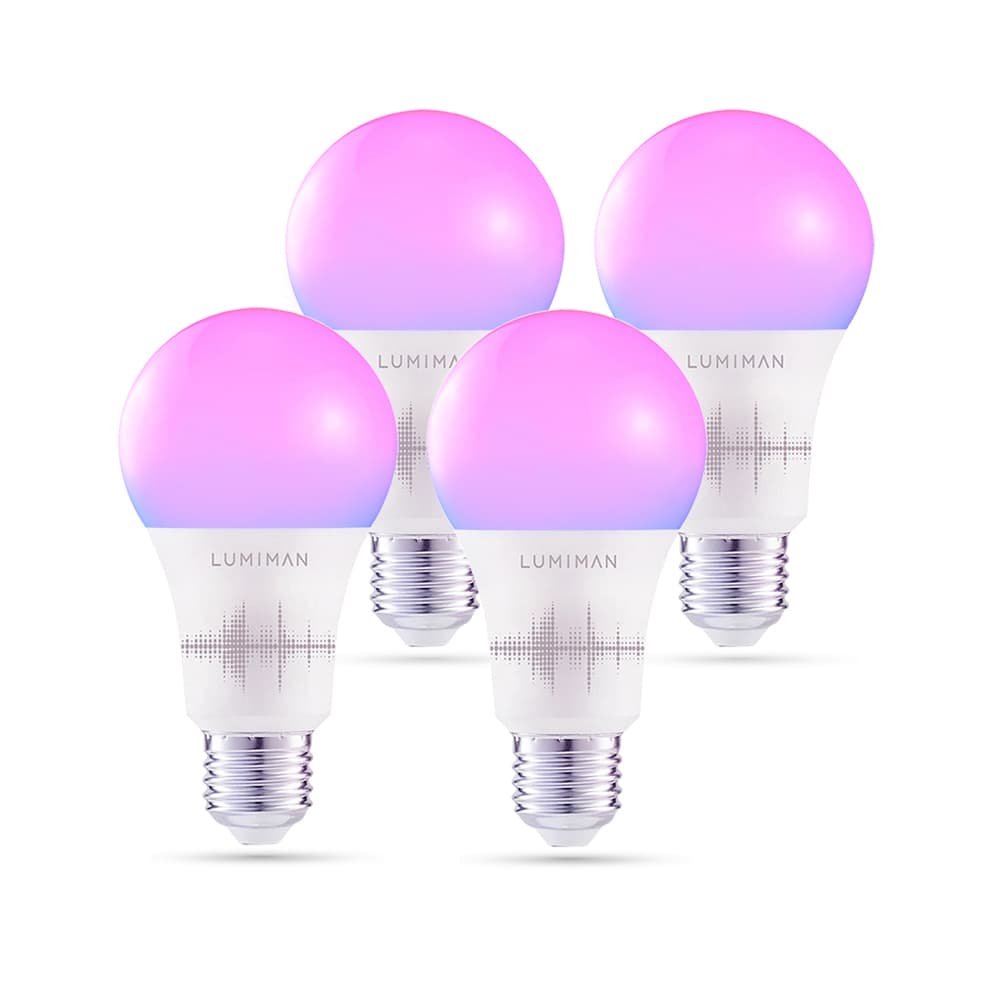 LUMIMAN PRO - UK Wifi Smart LED Light Colour Changing Bulbs Alexa Voic